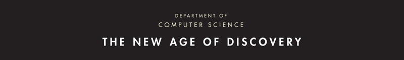 JHU Department of Computer Science