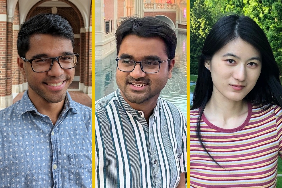 Three graduate students named AI2AI Fellows - Department of Computer ...