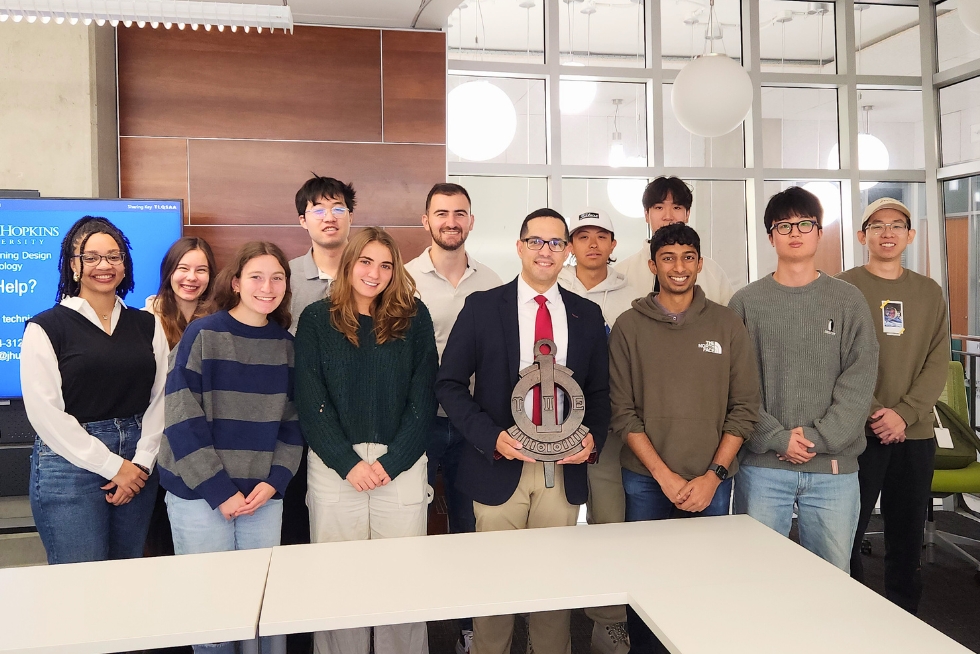 JHU UPE chapter welcomes new members - Department of Computer Science