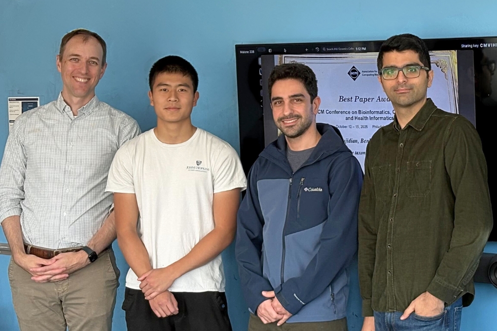 Langmead Lab team recognized with Best Paper Award at ACM-BCB 2025 ...