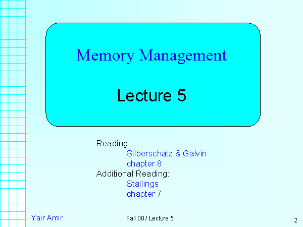 Memory Management