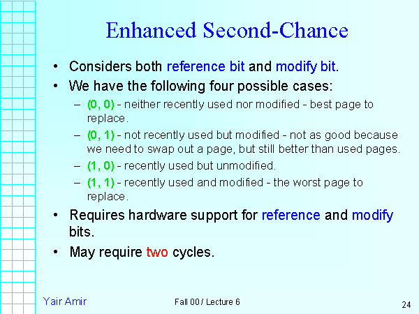 Enhanced Second-Chance