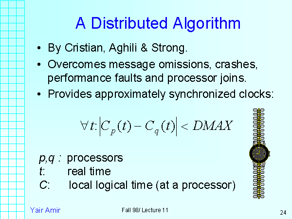 A Distributed Algorithm
